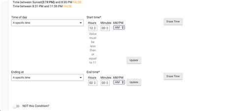 Between Two Times Time Of Day A Specific Time Throwing An Error