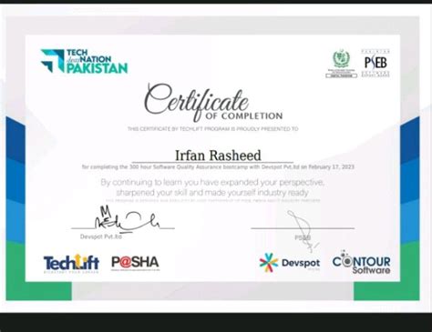 Irfan Rasheed On Linkedin Devspot Qualityassurance Software Share Alhamdulillah Pseb Pasha