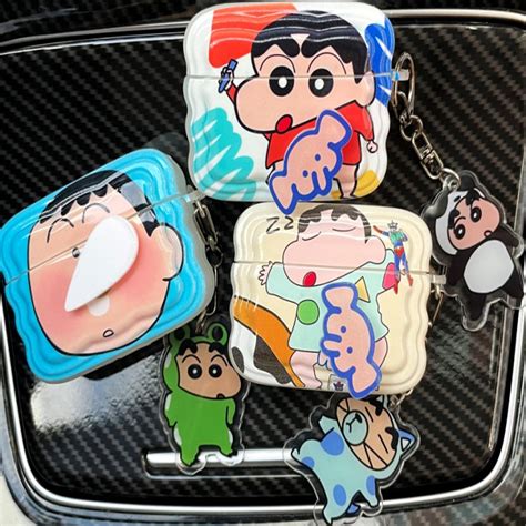 팬시용품 짱구 맹구 에어팟 프로 케이스 키링포함 위시버킷