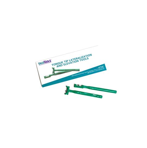 Talktools® Tongue Tip Lateralization And Elevation Tools Theraplay