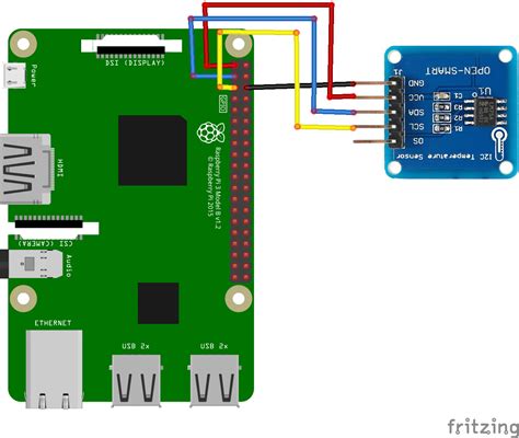 Raspberry Pi And Lm75 Temperature Sensor Example