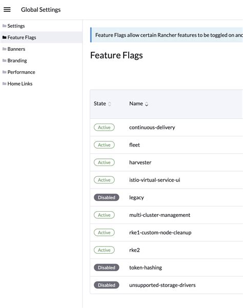 Rancher Dashboard Ui Does Not Have Continuous Delivery Option Fleet