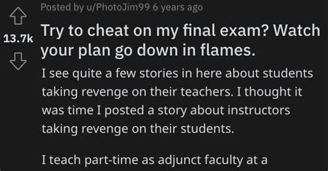 ‘i Now Routinely Do This Just In Case Teacher Rewrote A Final Exam After They Discovered A