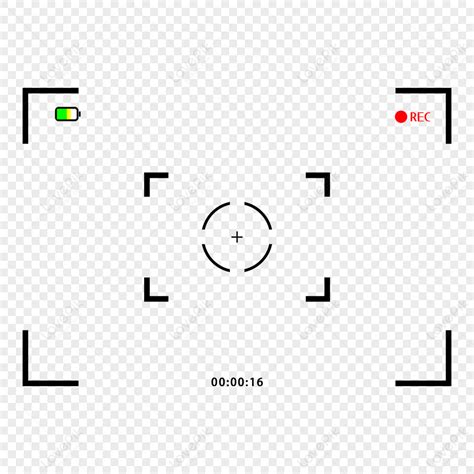카메라 일러스트 촬영 테두리 요소 광장 비디오 Rec Png 일러스트 무료 다운로드 Lovepik