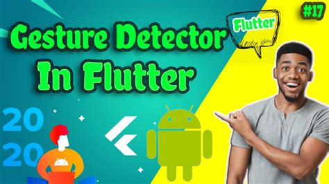 Gesture Detector In Flutter 17 Flutter Basics Youtube