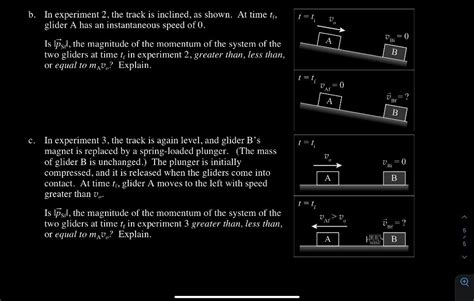 Solved This Problem Concerns Three Collision Experiments