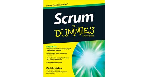 Scrum For Dummies Book