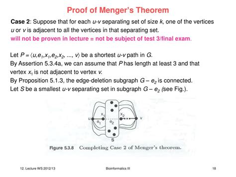 ppt v12 menger s theorem powerpoint presentation free download id