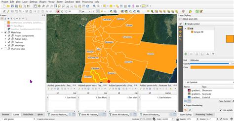 Is There A Way For Multiple Attribute Tables To Be Tabbed In Qgis And