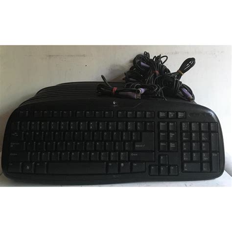 Jual Keyboard Ps2 Logitech K100 Shopee Indonesia
