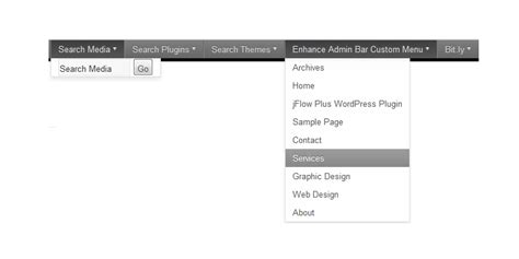 Enhance Admin Bar Wordpress Plugin Bypeople