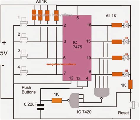 Solved Design Fastest Finger First Indicator Circuit Chegg