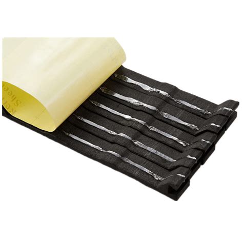 Polyethylene Solid Roof Panel Corrugated 36 Vented Foam Closure Strip