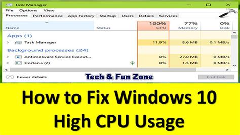 How To Fix Windows High CPU Usage Cyber En