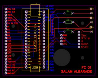 Flight Controller EasyEDA Open Source Hardware Lab