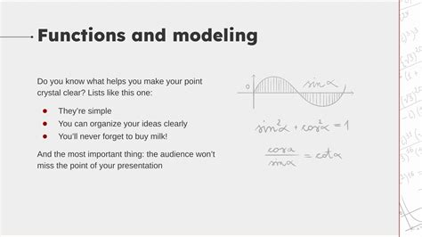 Pre Calculus Lesson For High Babe Functions And Modeling