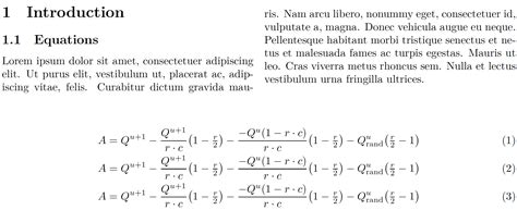 amsmath i am trying to span lengthy equations across a two column