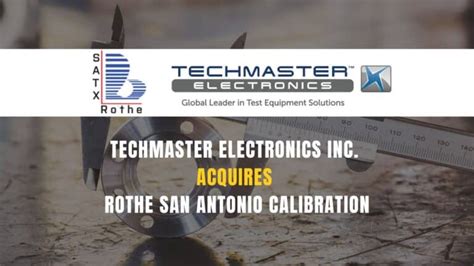 Caliper Calibration Techmaster Electronics