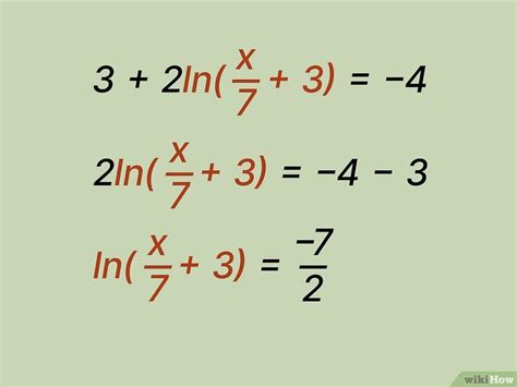 How To Get Rid Of Ln In An Equation Steps And Examples