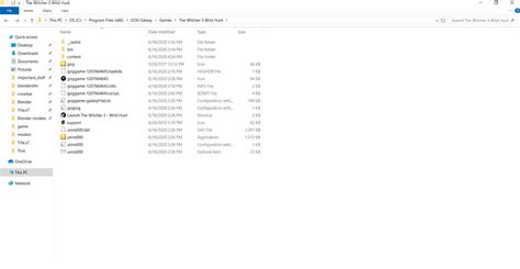 Im Trying To Install Mods For The Witcher 3 That I Got From Gog But