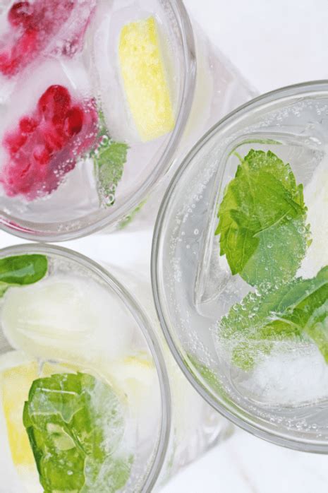 Fruit And Herb Ice Cubes Catch My Party