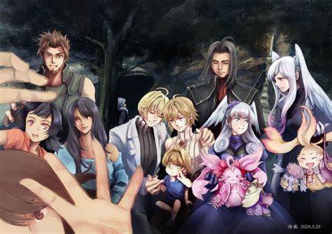 Melia Antiqua Shulk Fiora Riki Sharla And More Xenoblade Chronicles And More Drawn