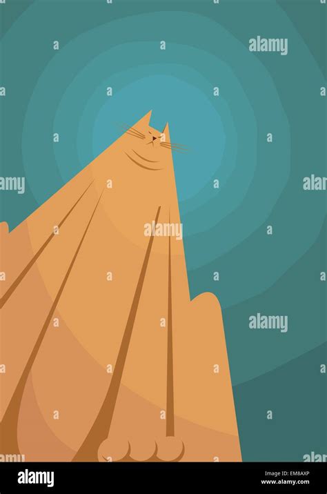 Vector Big Evil Cat Stock Vector Image And Art Alamy