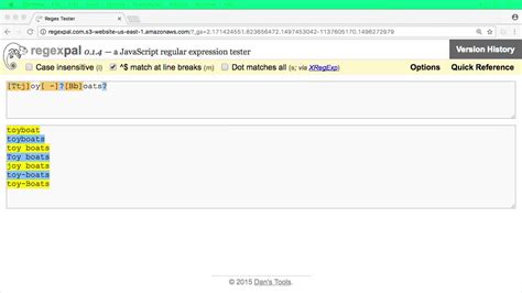 Matching Character Ranges How To Regular Expressions In Javascript Treehouse