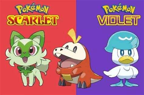 Quel Starter Choisir Dans Pokémon Ecarlate Et Violet Le Point Sur Les