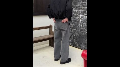 남자 코디 부담없는 핏감 내츄럴한 핏감의 세미와이드 실루엣 피그먼트 워싱 인디핑크 트렌디 컬러 유니크 치트키 데님 팬츠 남자 쇼핑몰 추천 Youtube