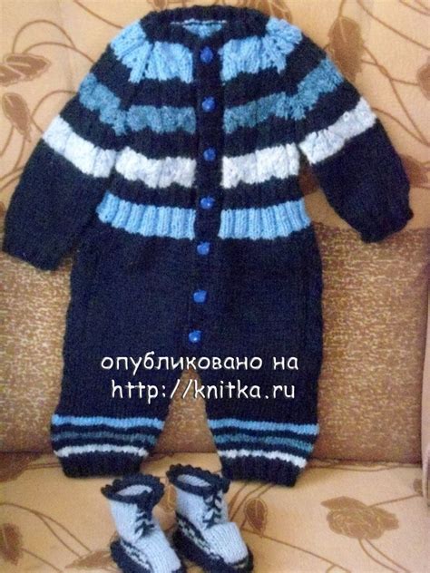 Вязаные спицами работы Галины Работы наших читателей