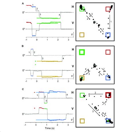 Representative Recordings Of Saccadic Intrusions Towards Placeholders Download Scientific