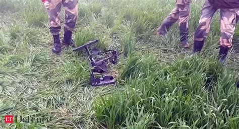 Bsf Bsf Shoots Down Pakistani Drone Along India Pak Border In