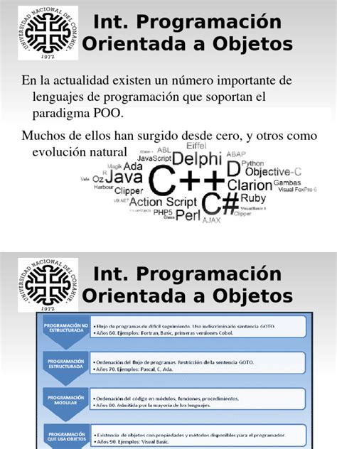 1 1 Conceptos Poo Pdf Objeto Informática Programación Orientada A Objetos
