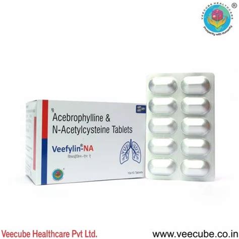 Acebrophyllin 100 Mg And N Acetylcysteine 600mg Tablet At ₹ 2400 Box In Panchkula