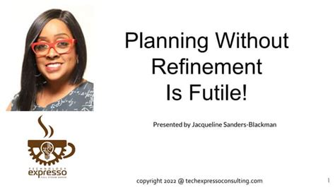 Planning Without Refinement Is Futile Pdf