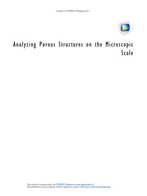 Models Porous Pore Scale Flow 3d Pdf Porosity Viscosity