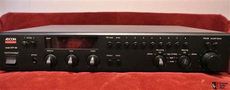 Adcom Gtp 400 Preamplifier Photo 1155679 Uk Audio Mart