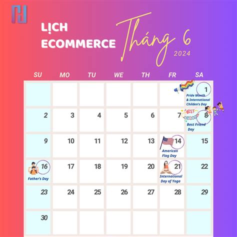 Hcom Media 😍ĐiỂm LỊch Ecommerce ThÁng 6 CÙng Hcom Media