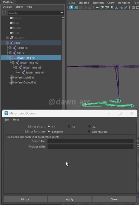 [maya]rigging 01 joint