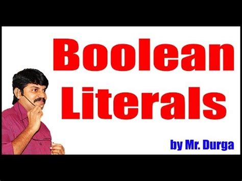 Java Turorials Boolean Literals By Durga Sir YouTube