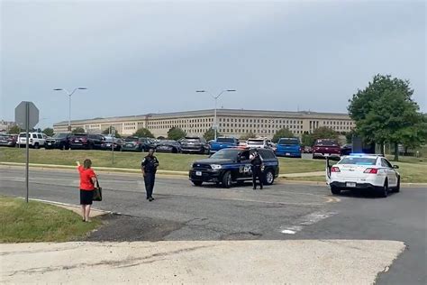 Update Lockdown Lifted At Pentagon Following Shooting Outside Building