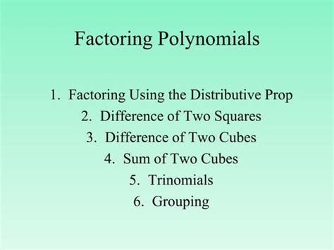 Square Of Trinomial Pptx Chemistry Science