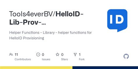 Github Tools Everbv Helloid Lib Prov Helperfunctions Helper
