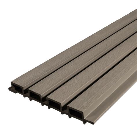 Linear Slatted Driftwood Composite Cladding Cladplus Uk