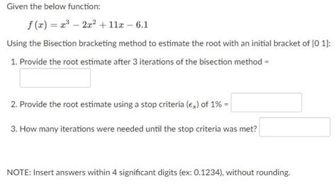 Solved For The Following Problem PLEASE USE MATLAB To Solve Chegg