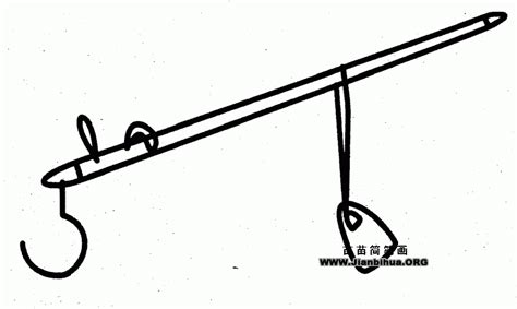 5字像称勾简笔画 简笔画图片大全 普车都