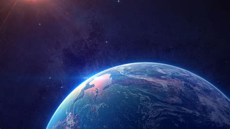 星空，地球，宇宙，浩瀚，壁纸