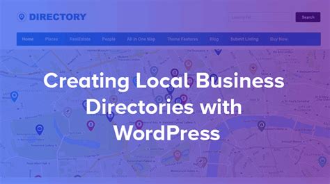 building city directory with local business directory software templatic