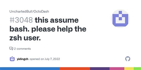 This Assume Bash Please Help The Zsh User Issue 3048